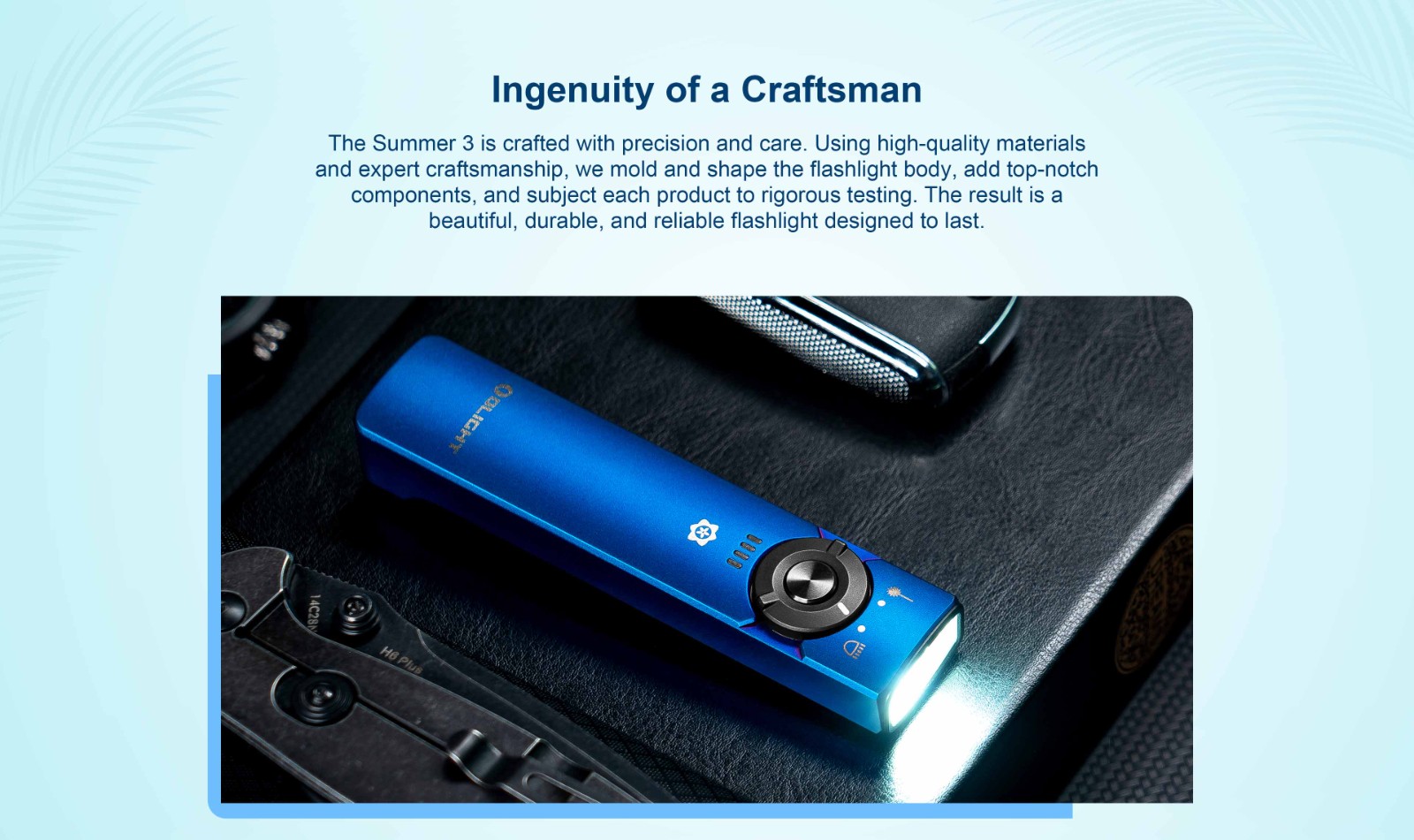 Olight Arkfeld Winter 3/Eternal 3 Special Version EDC Torch - Olight ...