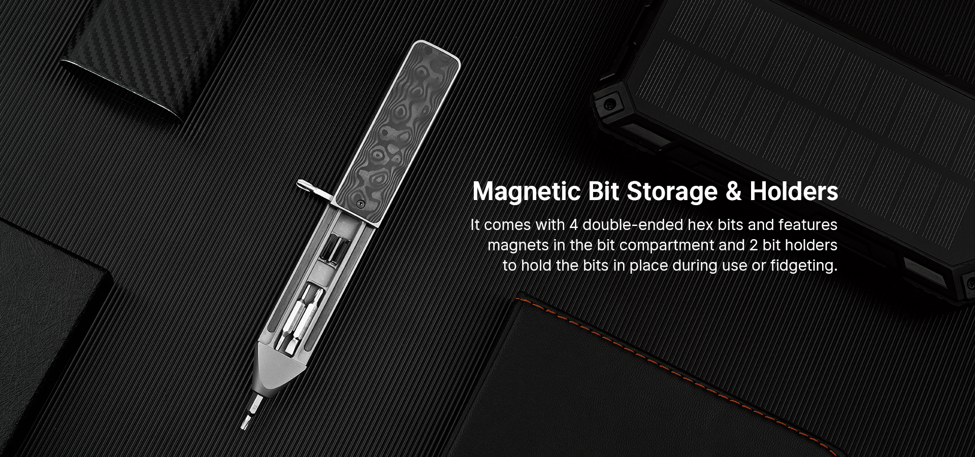 Otacle D2 Multi-Bit Driver with Fidget Slider - Olight Australia