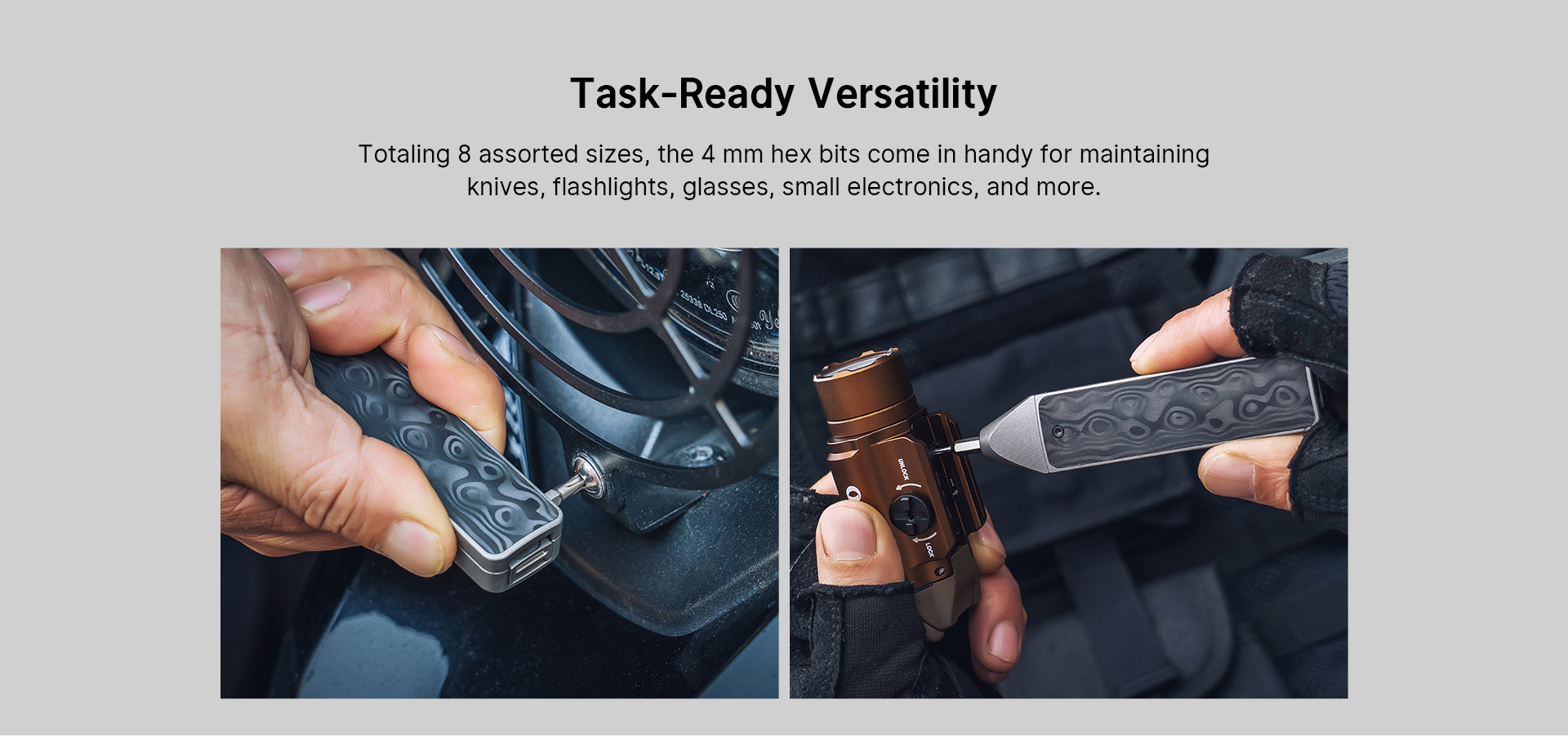 Otacle D2 Multi-Bit Driver with Fidget Slider - Olight Australia